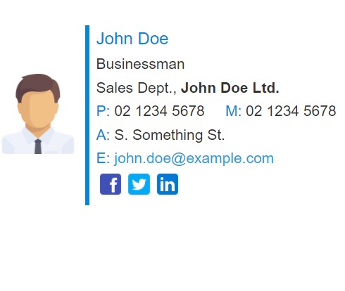 Best Free Email Signature Generator with Pre Built Templates