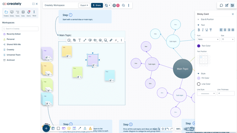 Creately Features, Pricing, Pros, And Cons (In-Depth Review)